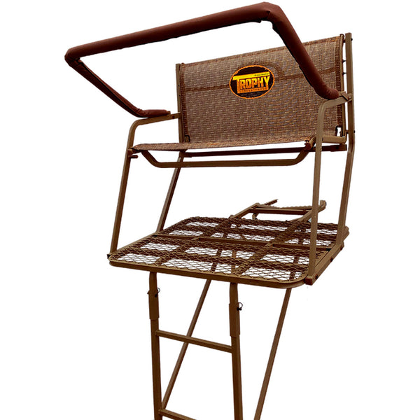 Trophy Treestands Colonel Ladderstand Two Person 16 ft. – Archery Warehouse