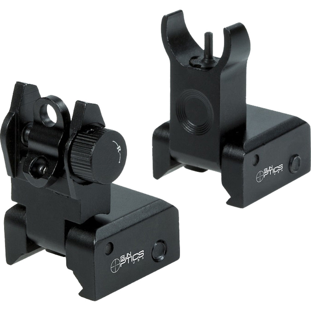 Sun Optics Tactical Scope Mount Low Profile Flip Up AR Sights – Archery ...