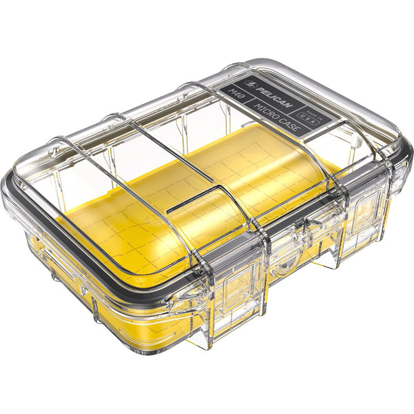 Pelican Waterproof M40 Micro Case Yellow/Clear – Archery Warehouse
