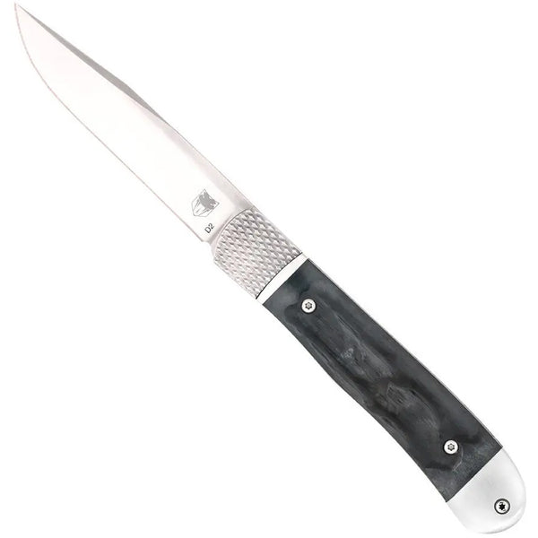 CobraTec Trapper Hidden Release Folding Knife Auto Folding Blade Black ...