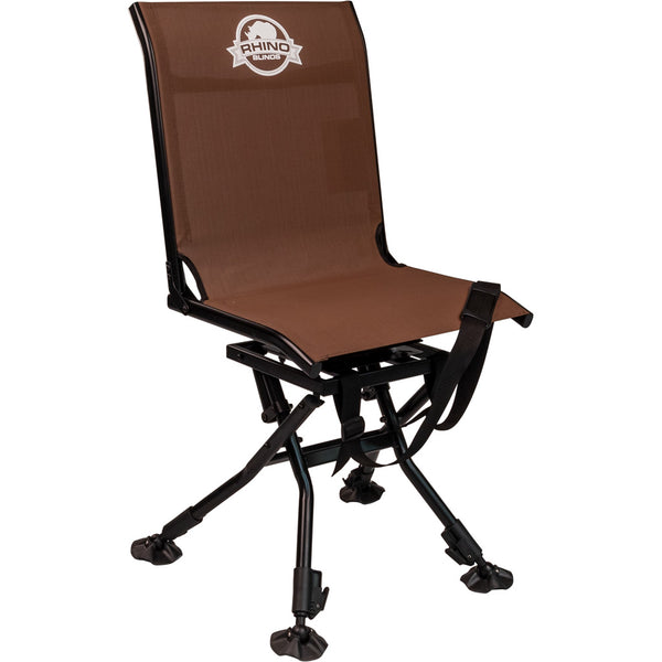 Rhino Blind Adjustable Swivel Chair Black Texteline – Archery Warehouse