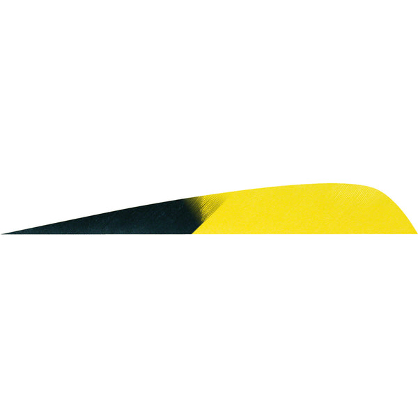 Gateway Parabolic Feathers Kuro Flo Yellow 4 In. Lw 50 Pk. – Archery ...
