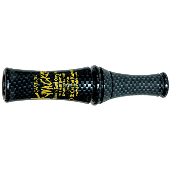 Haydels Carbon Kwacker Mallard Duck Call 2-reed Carbon Finish – Archery ...